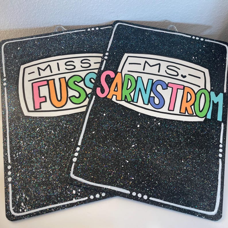 Glitter Composition Notebook Teacher Clipboard, Teacher Clipboard ...