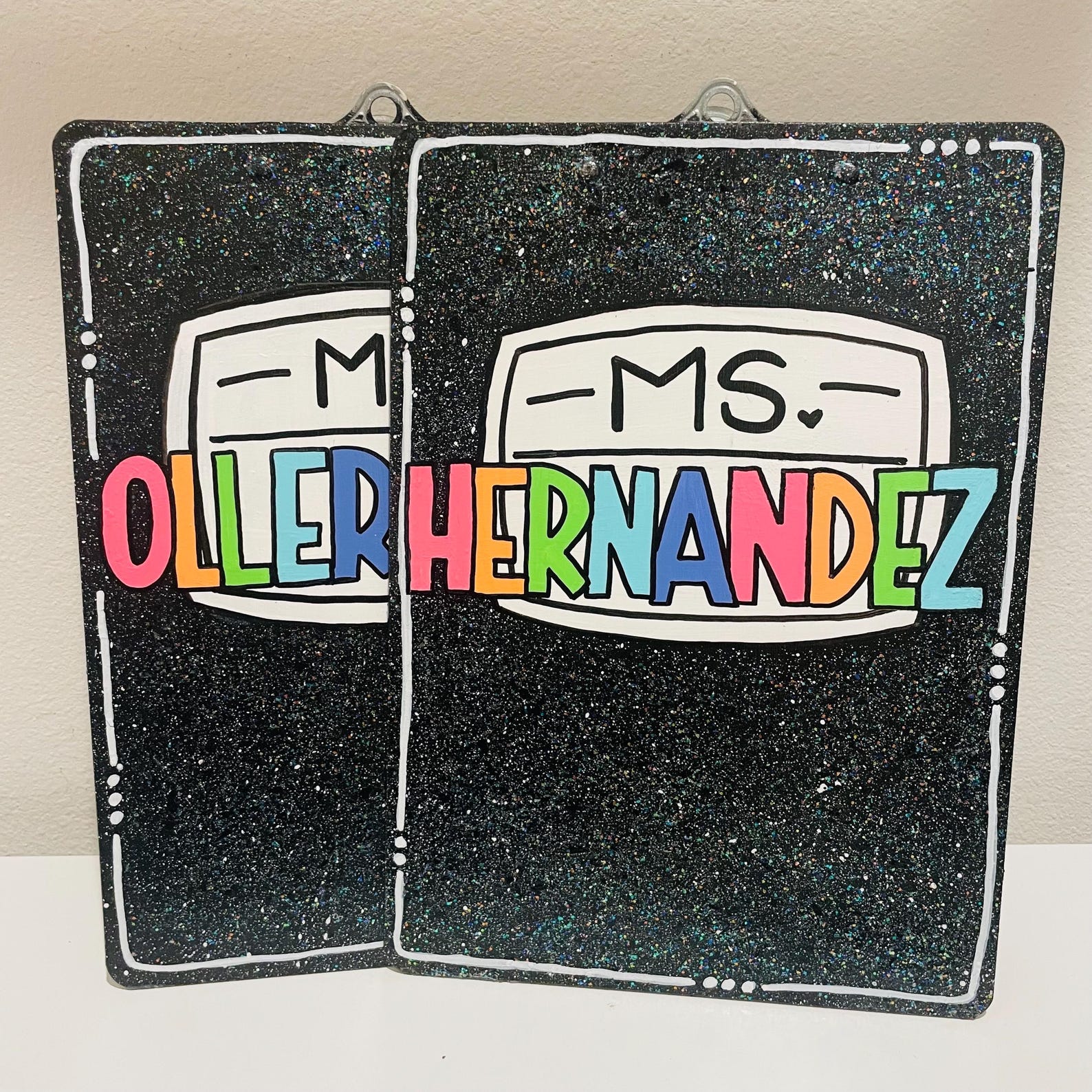 Glitter Composition Notebook Teacher Clipboard, Teacher Clipboard ...