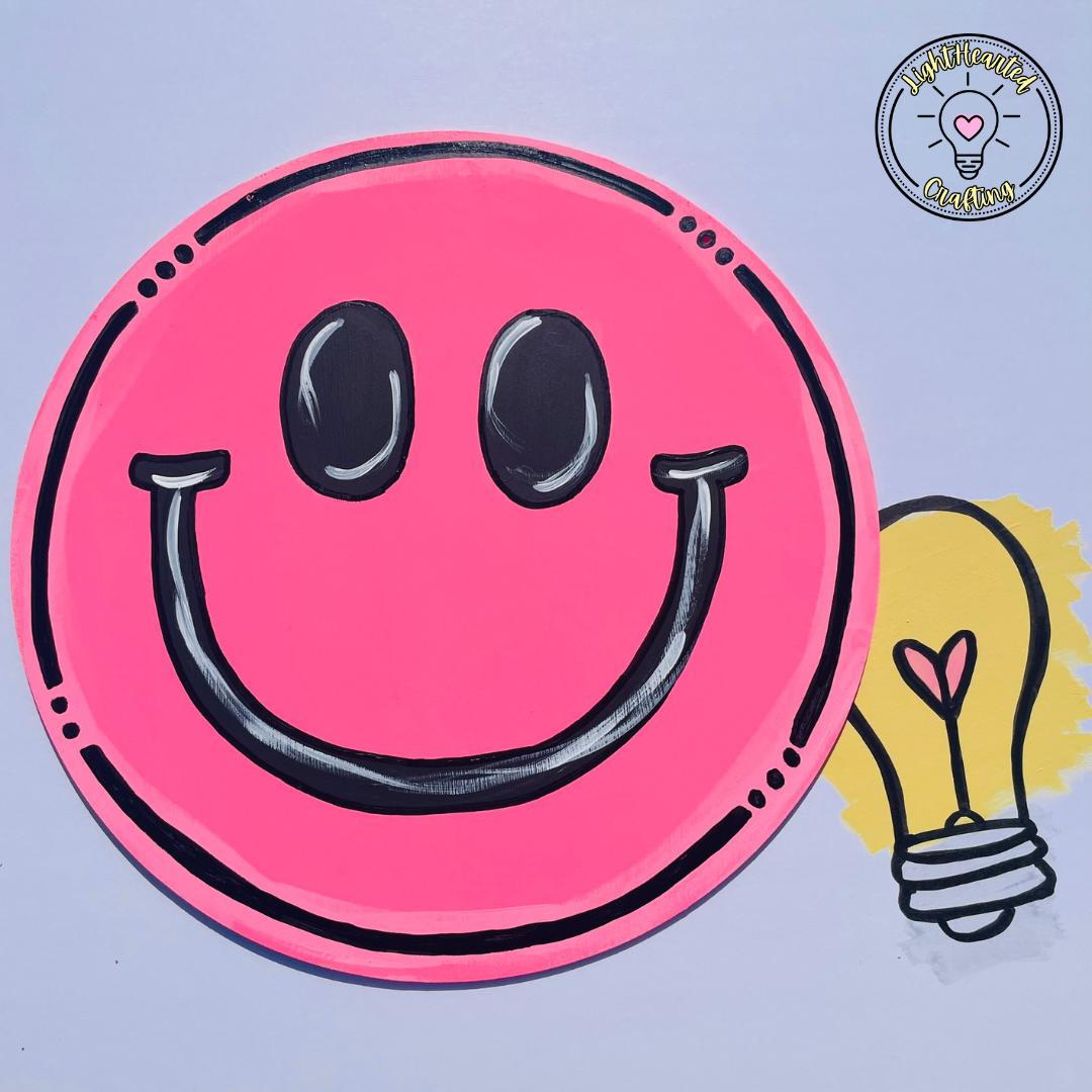 Smiley Face Door Hanger, Classroom Door Hanger, Dorm Door Hanger ...