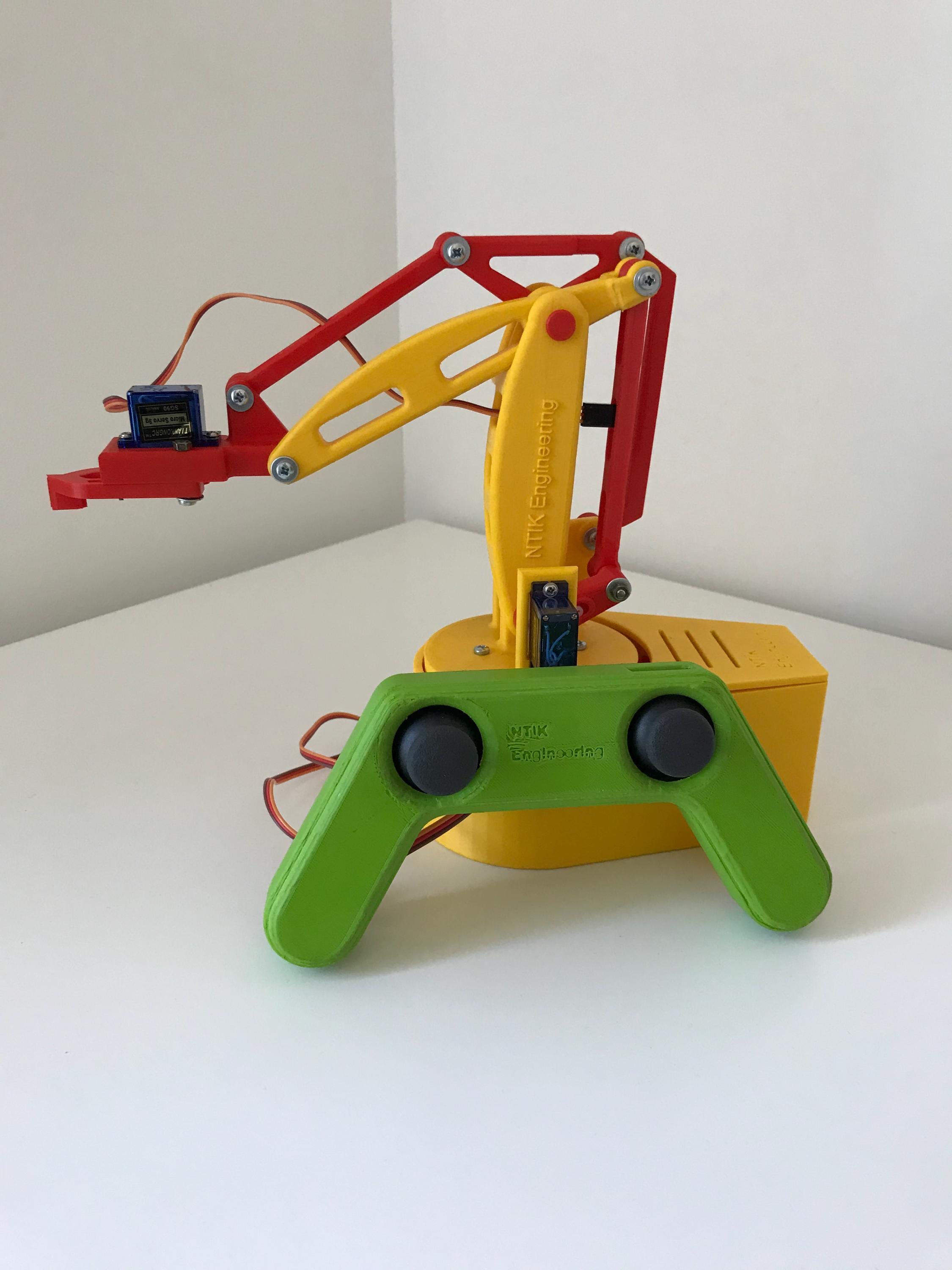 3D Printable RC Robot Kit DIY - Digital STL Files and Arduino Launch ...