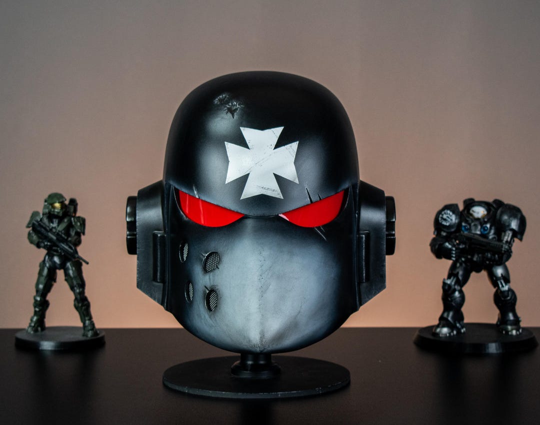 Space Marine BT MKIV Helmet W40k for Cosplay - Etsy