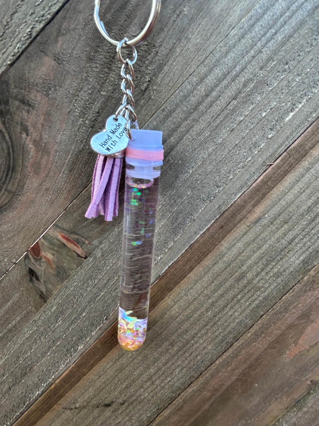 Scissors Keychain, Hairstylist Keychain, Liquid Keychain, Glitter ...