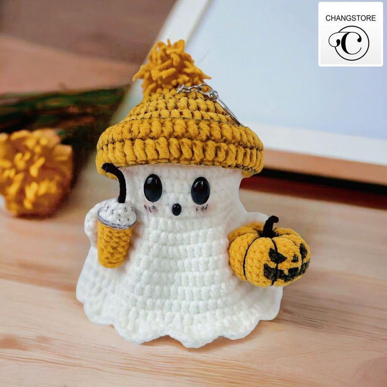 Crochet Ghost Pattern Pdf, Ghost Crochet Patternpdf, Boo Baby Ghost ...