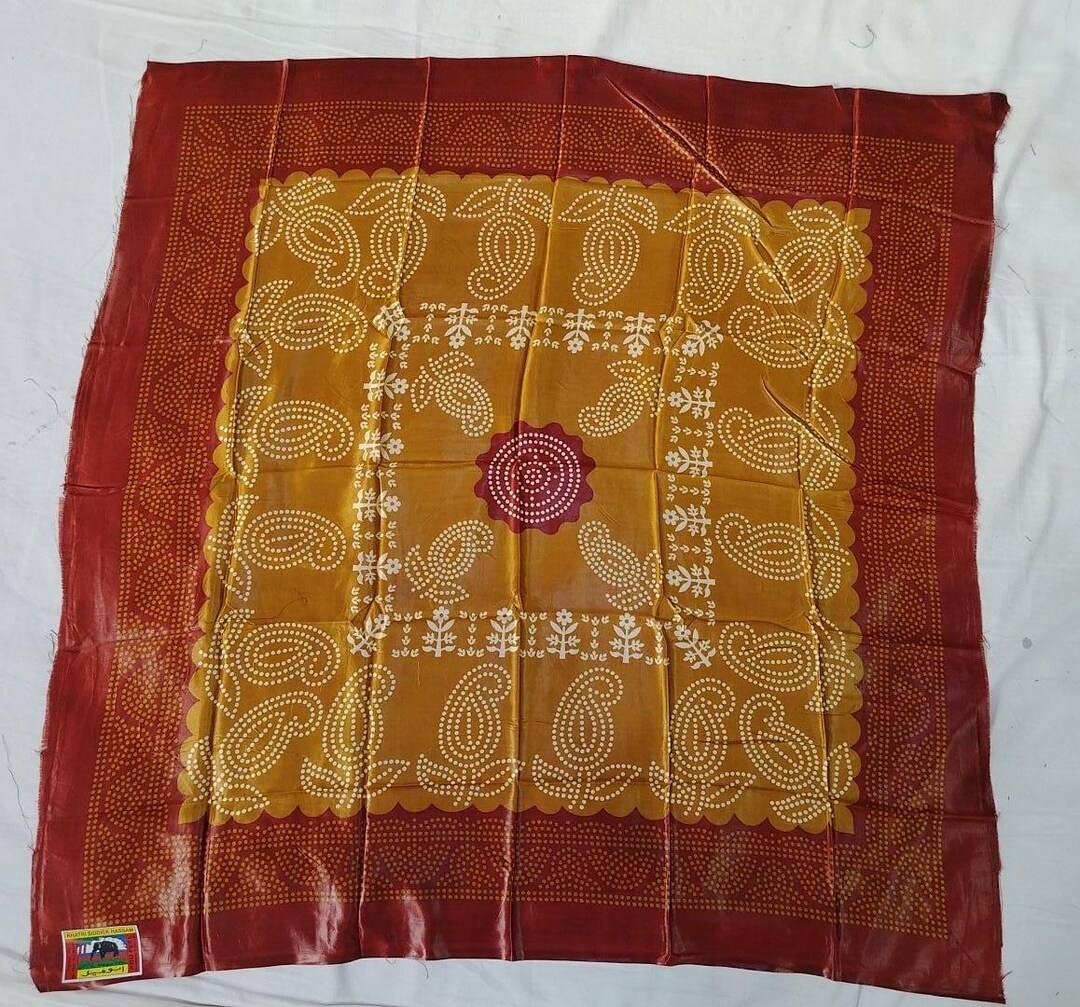 Somali Silk Shaash Scarf: Banadiri Style, Xamar Design - Etsy