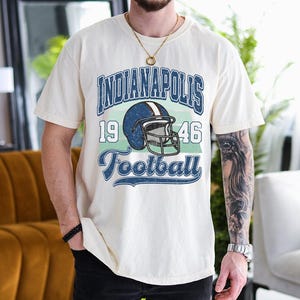 Indianapolis Football Vintage Style Shirt, Indianapolis Sweatshirt ...