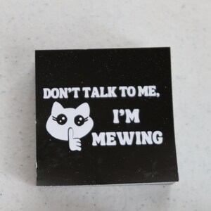 Always Mewing Sticker Pack- 6 Stickers - Etsy