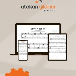 Minuet in G Major Piano Sheet Music Score Johann Sebastian Bach - PDF ...