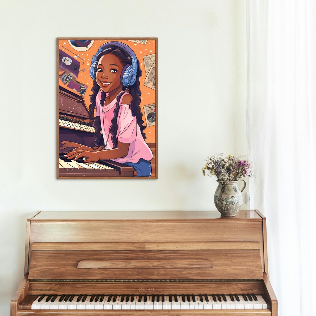 Fun Music Kids: Set of 20 Vibrant Digital Posters Bring Joy and Color ...