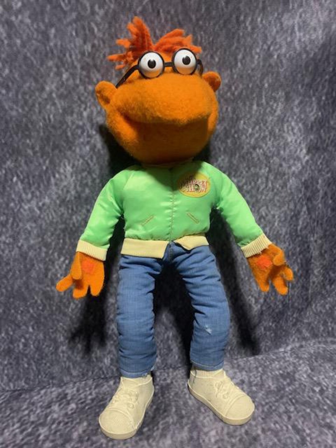 1978 Fisher Price the Muppets Show Scooter Soft Plush Stuffed Teddy Toy ...