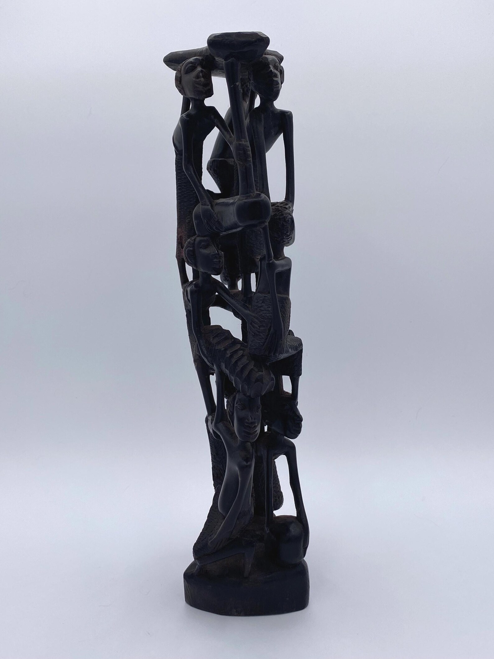 Makonde Ebony Tree of Life Sculpture From Tanzania - Etsy