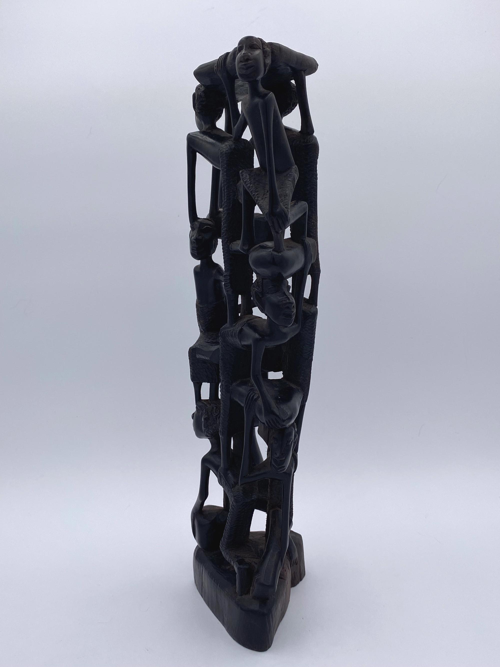 Makonde Ebony Tree of Life Sculpture From Tanzania - Etsy