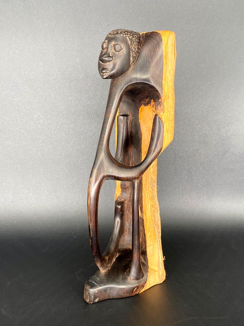 Makonde Ebony Shetani Carving by Morris Mbangwende From Tanzania - Etsy