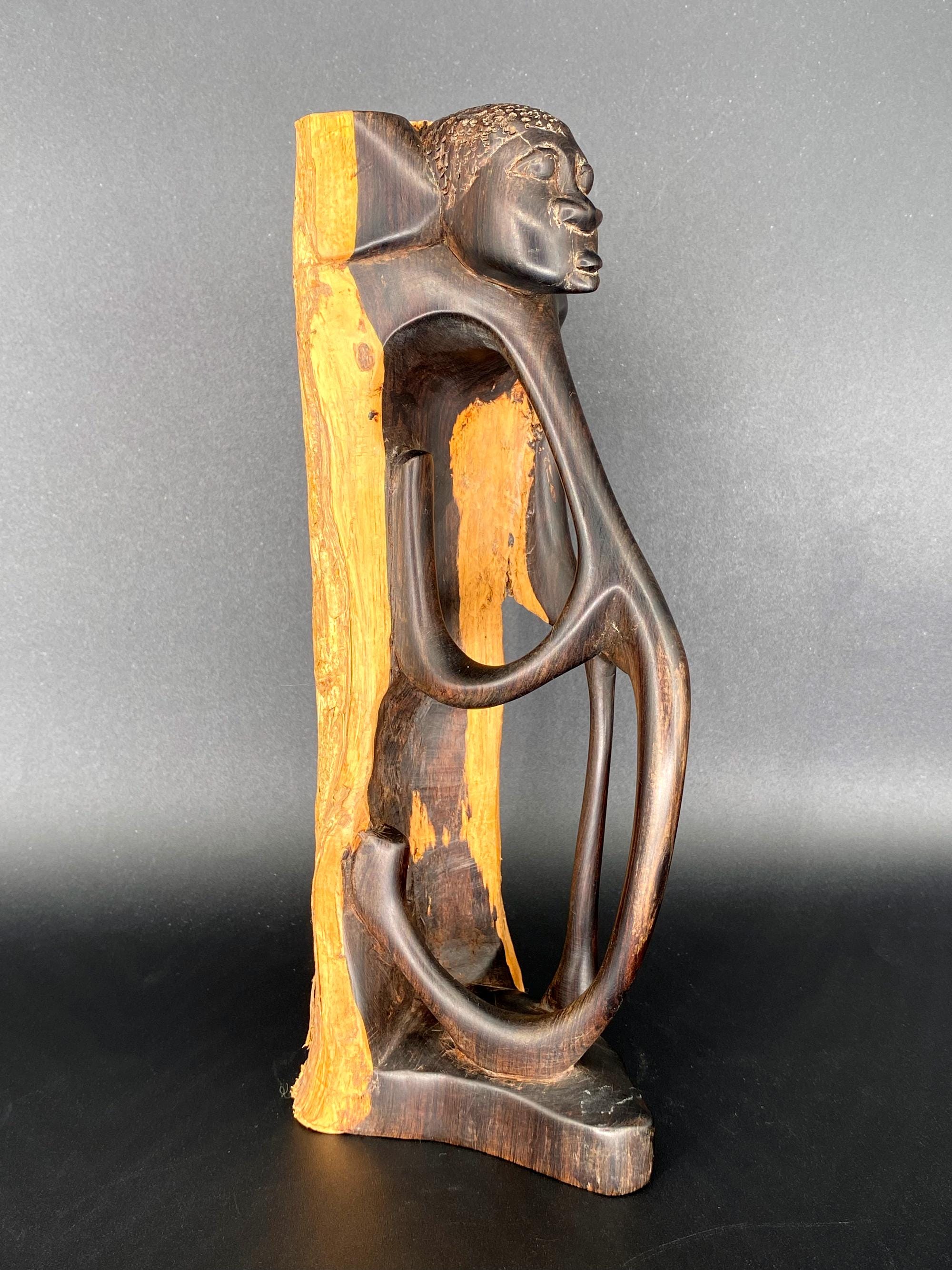 Makonde Ebony Shetani Carving by Morris Mbangwende From Tanzania - Etsy