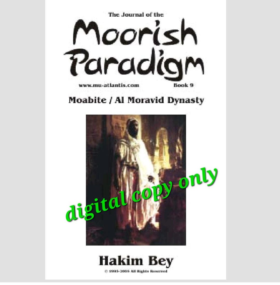 Moorish Paradigm Book 9: Moabite/al Moravid Dynasty (PDF Format) - Etsy