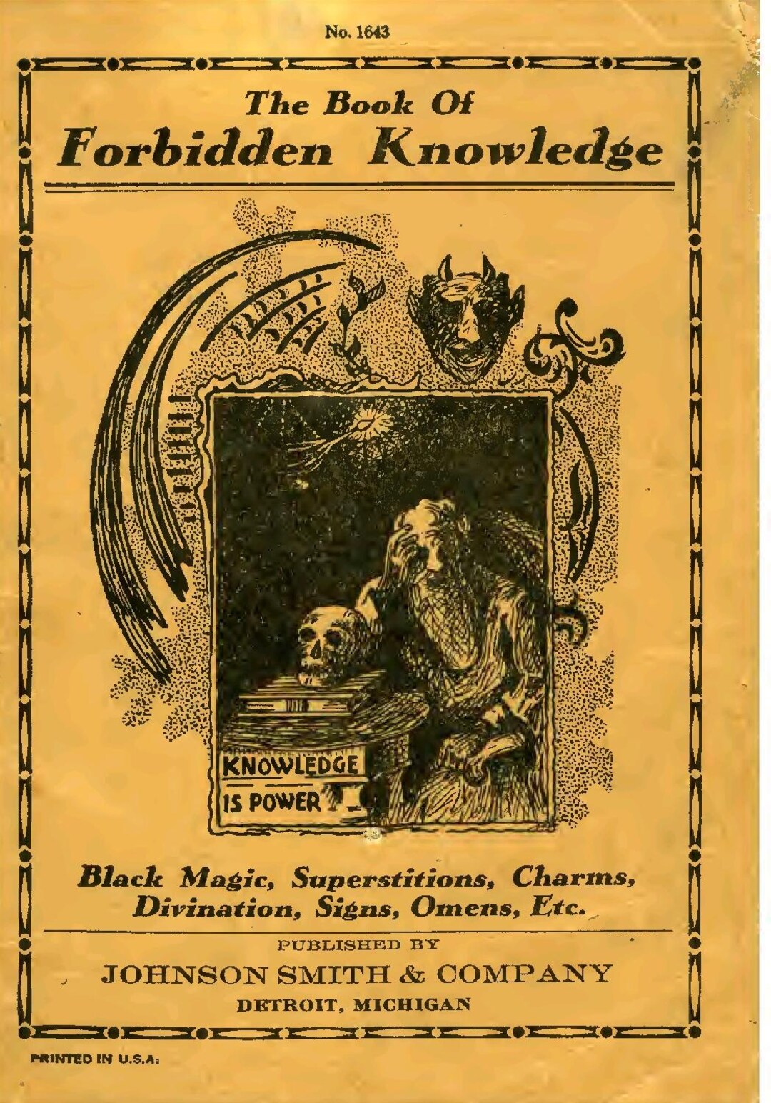 The Book of Forbidden Knowledge. Digital Copy Only - Etsy