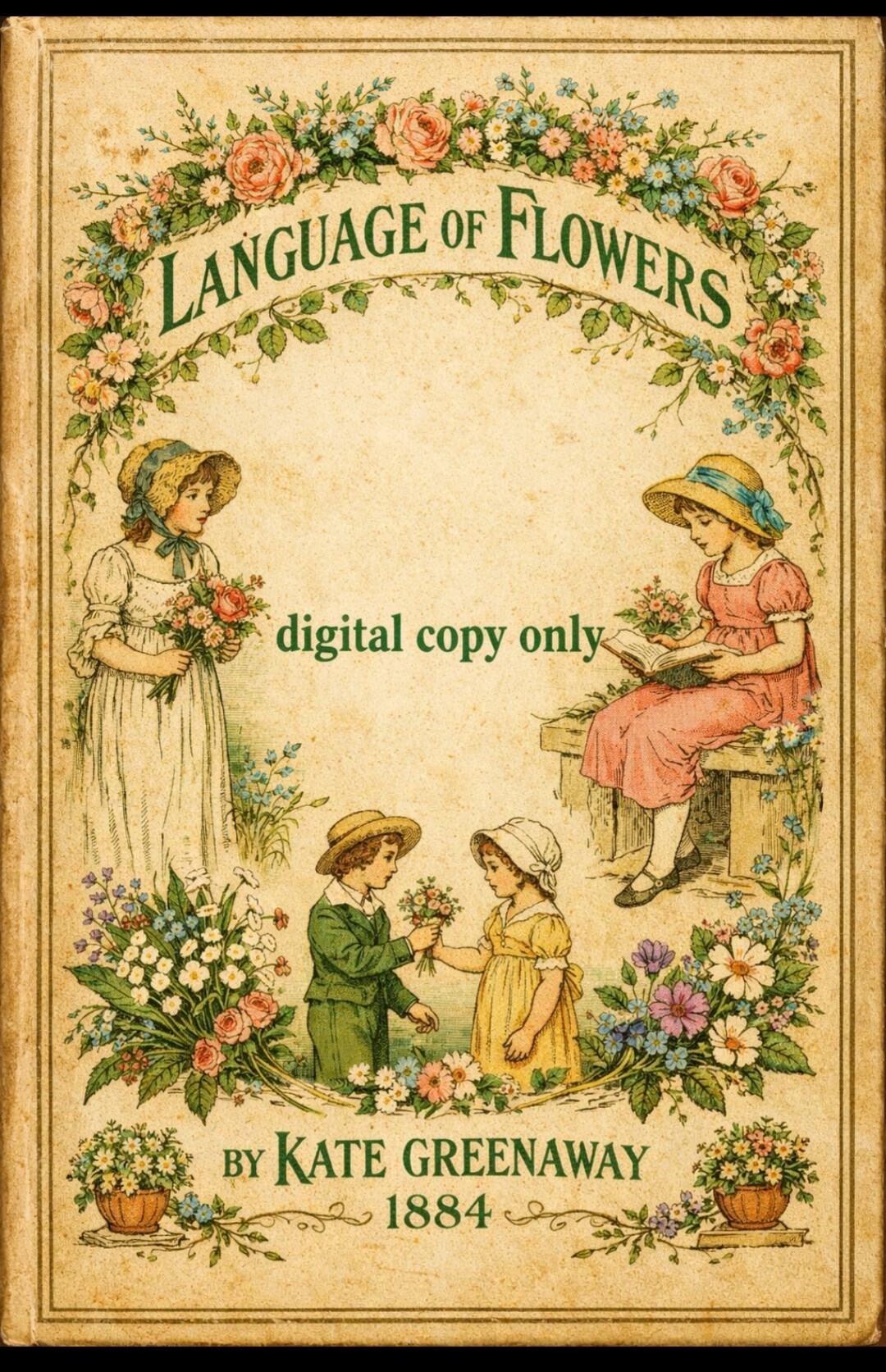 Language of Flowers by Kate Greenaway | Victorian Floriography (PDF) - Etsy