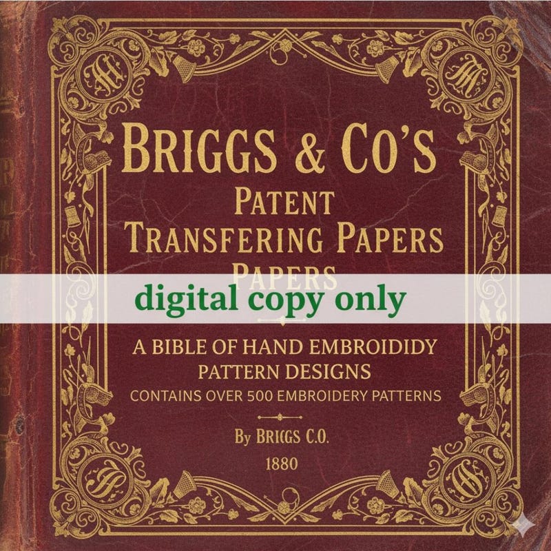 500 Embroidery Designs Pdf - Etsy UK