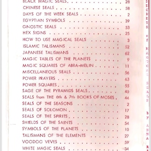 Secrets of Magical Seals by Anna Riva: Occult Magic Guide (PDF) - Etsy