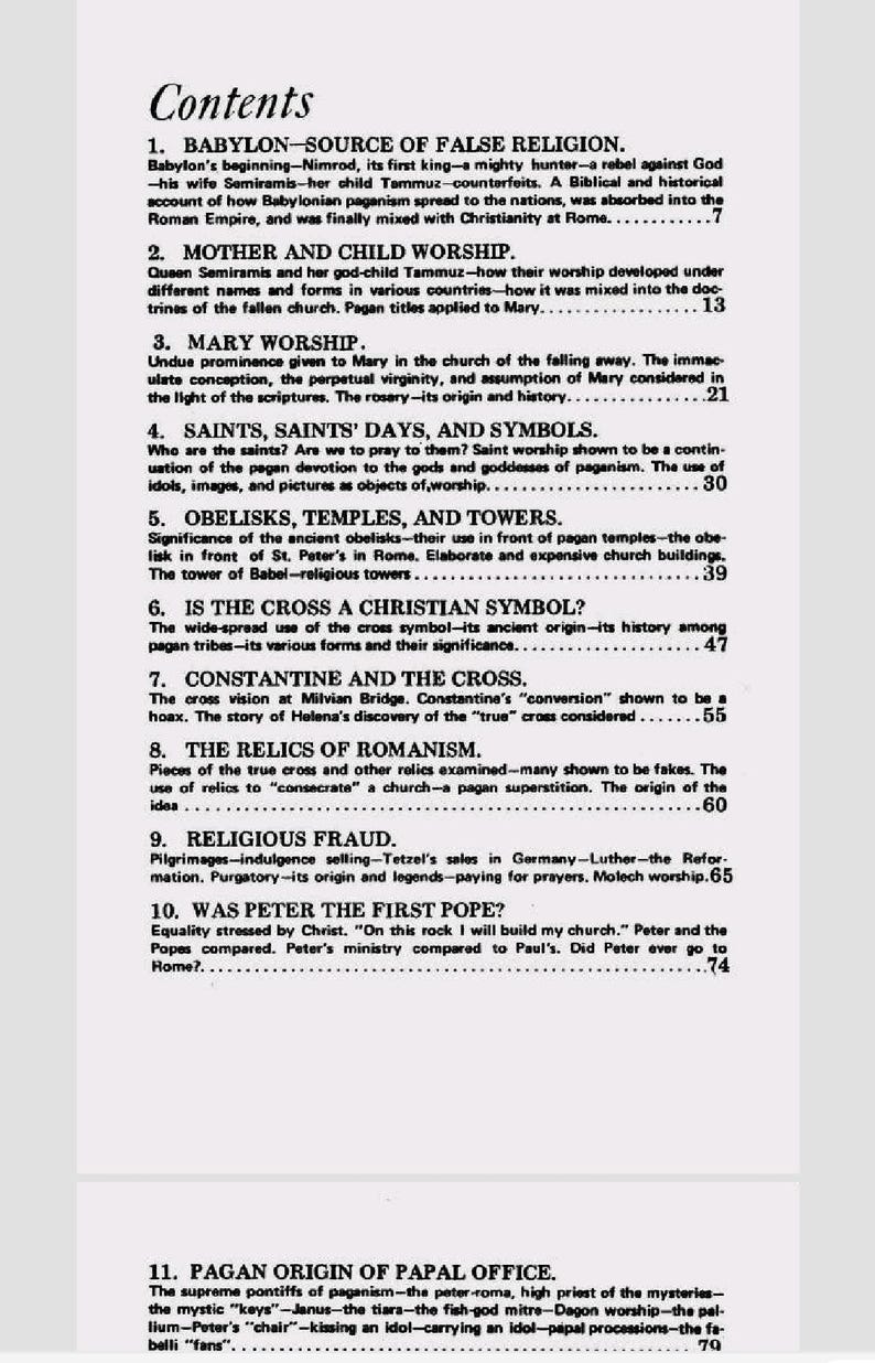 Babylon Mystery Religion Book by Ralph Woodrow (PDF) - Etsy