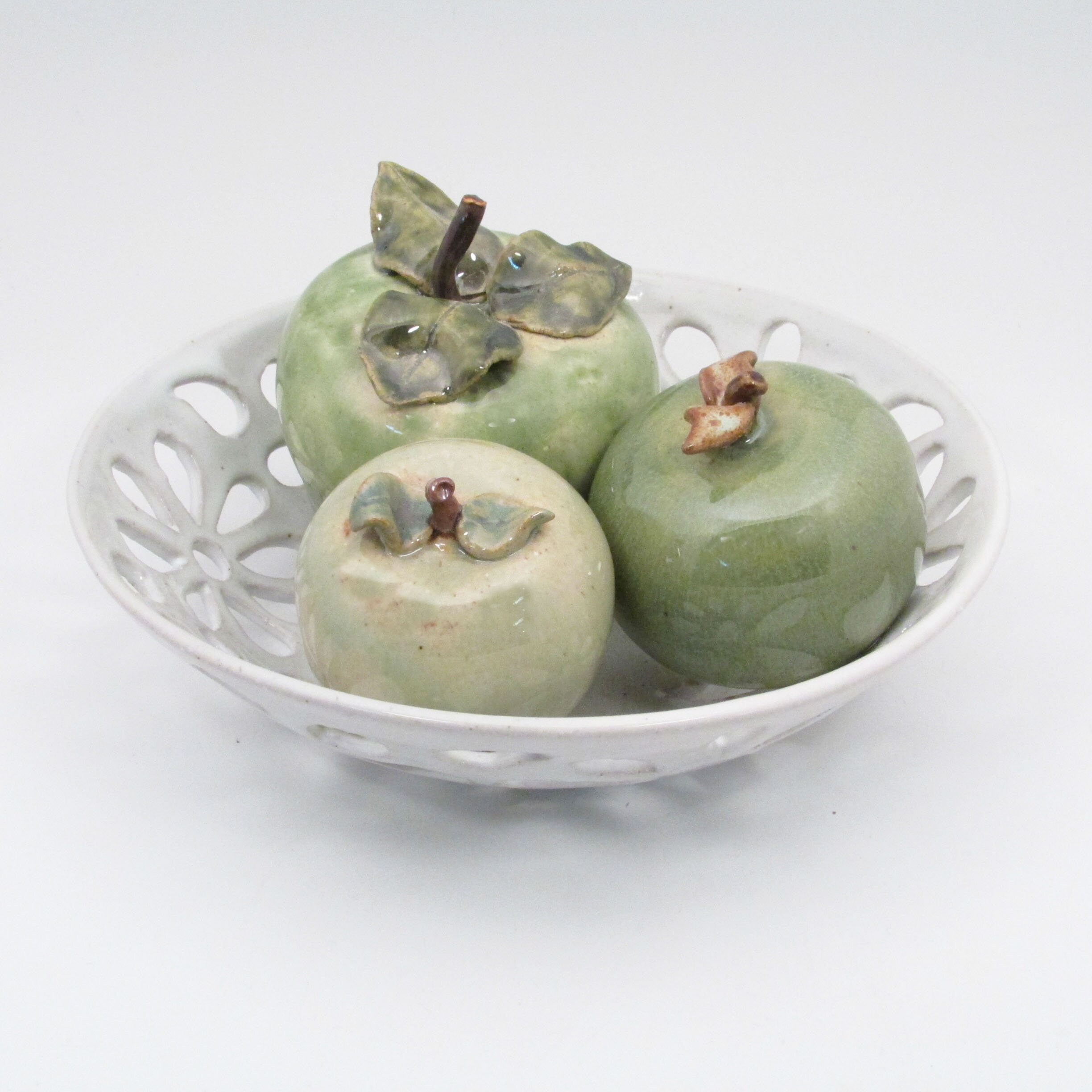 Hand Carved Bowl, Decorative Bowl, Ceramic Fruit Bowl, White Bowl ...