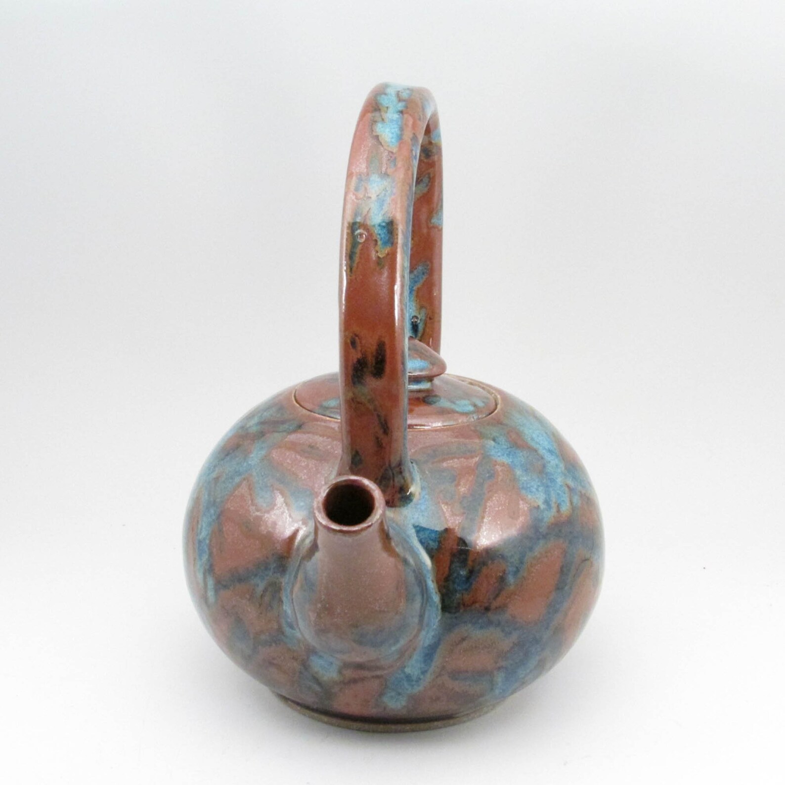 Hand Thrown Teapot, Artisan Teapot, High Fired Teapot, Stoneware Teapot ...