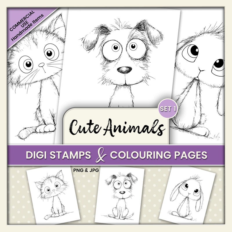 Digi Stamps - Etsy