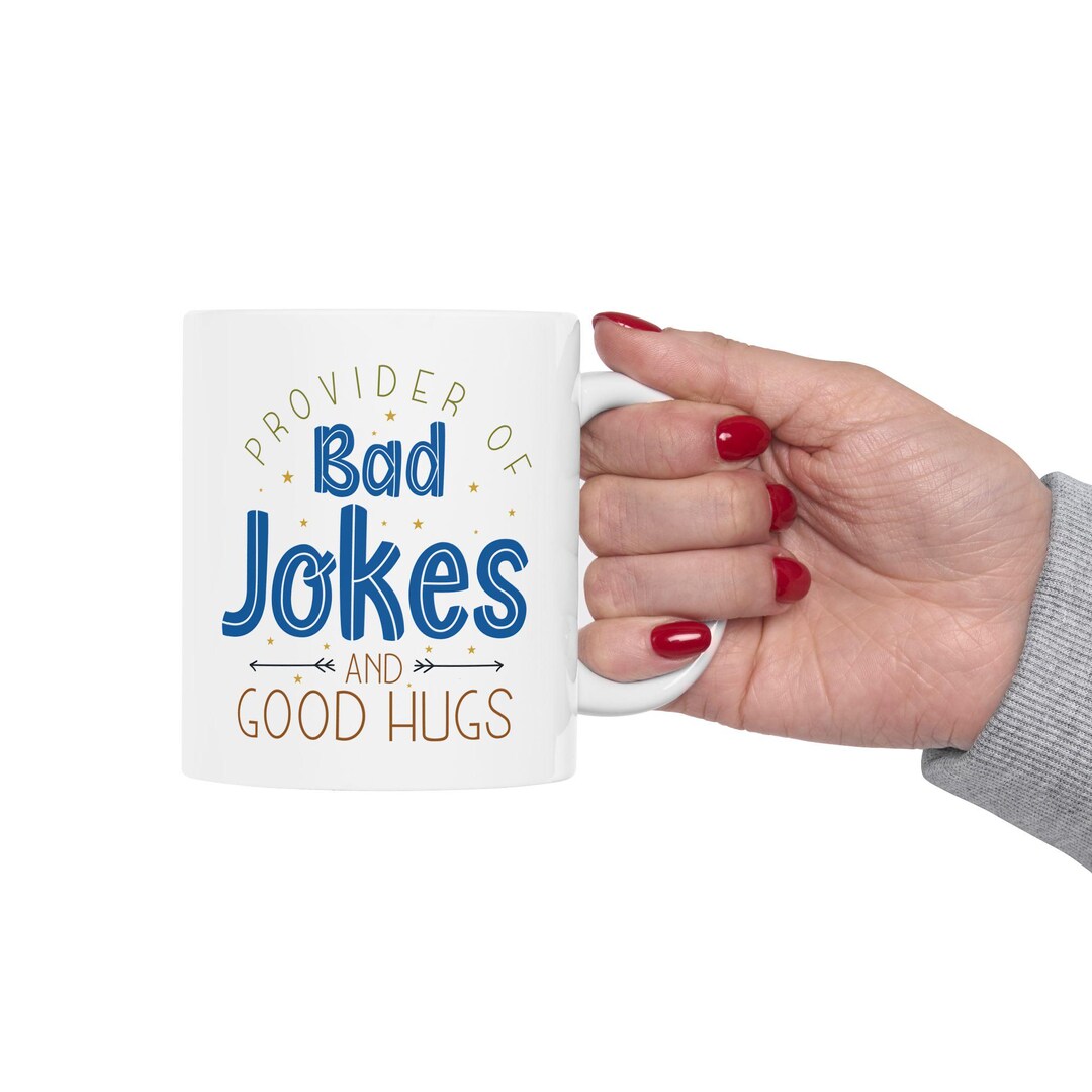 Dad Joke Mug, Funny Coffee Cup for Fathers, Father's Day Gift, Office ...