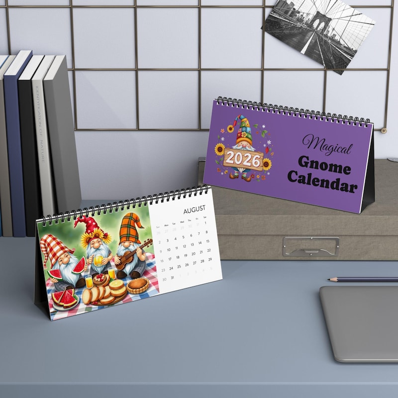 Fantasy Desktop Calendar - Etsy