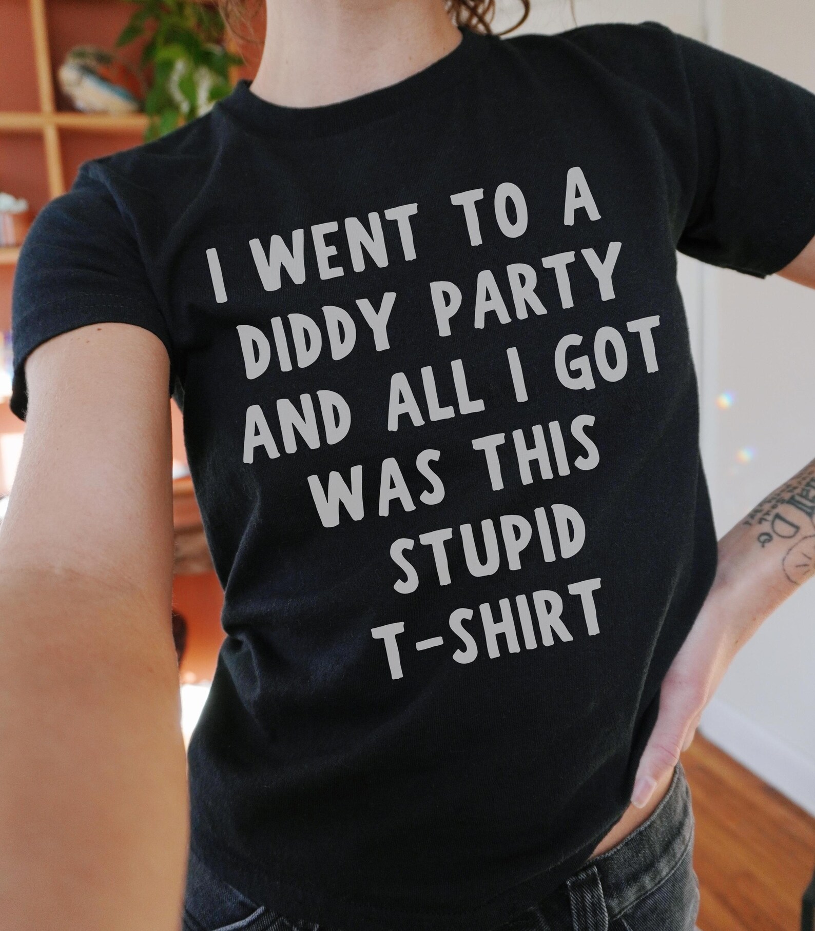 Diddy Freakoff Diddy Party Shirt, I Went to A Diddy Party Tee Shirt ...