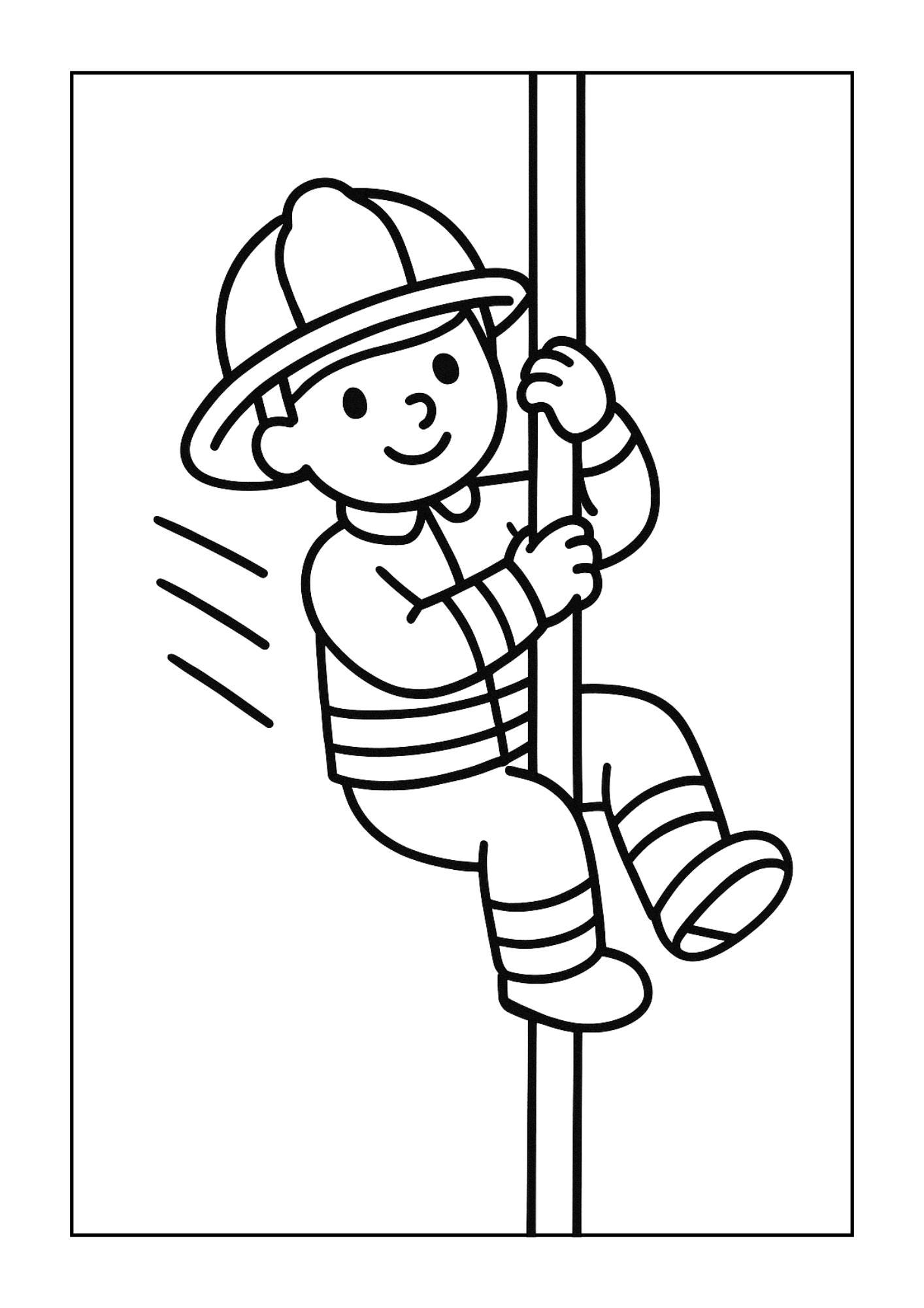 Firemen Heroes Coloring Book | 27 Printable Firefighter & Fire Truck ...