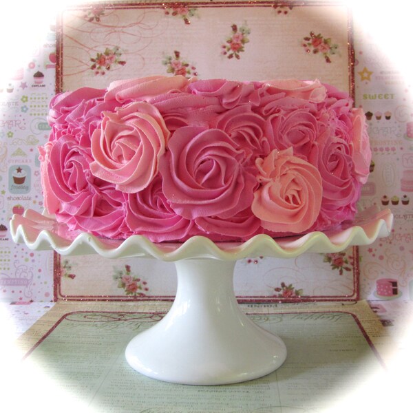 Hot Pink Cake - Etsy
