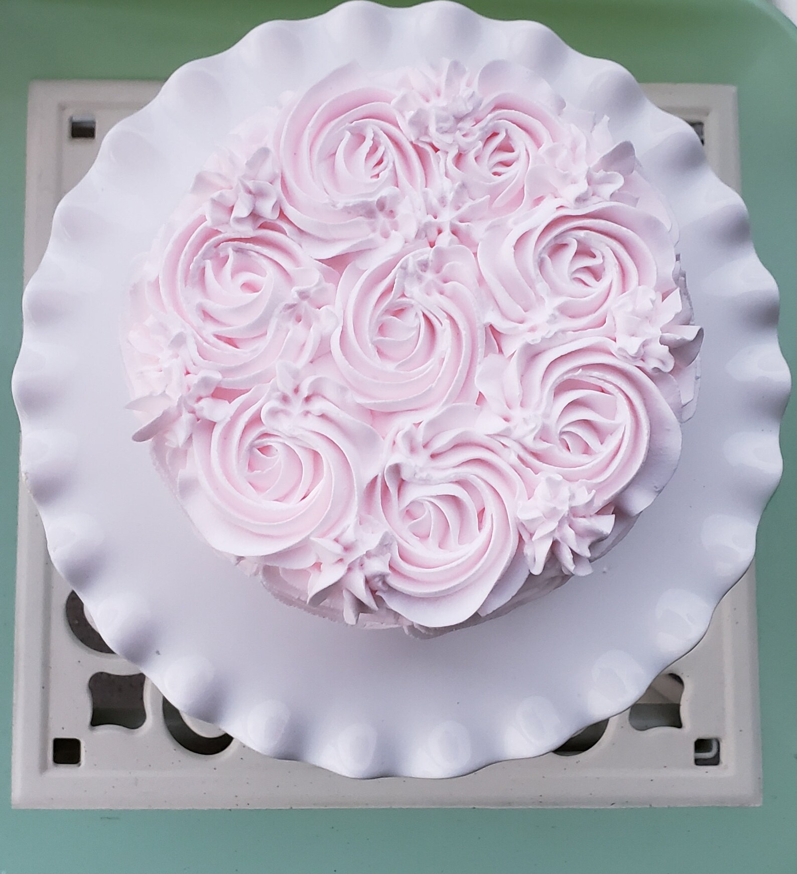 Princess Fake Cake. Pastel Pink. Photo Prop. Fake Cake for Display ...