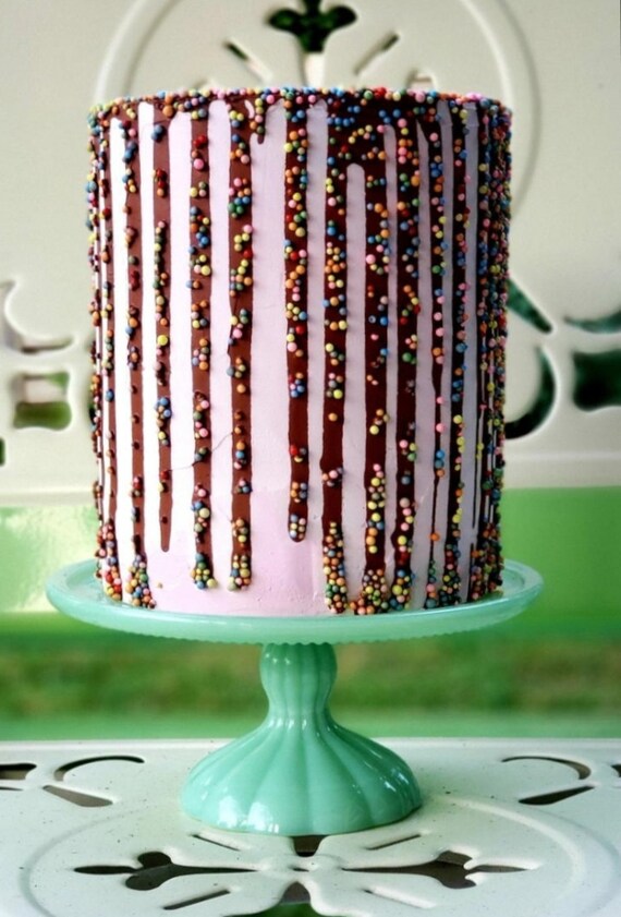 Fake Chocolate Drip Cake Cake Photo Prop. Your Choice | Etsy