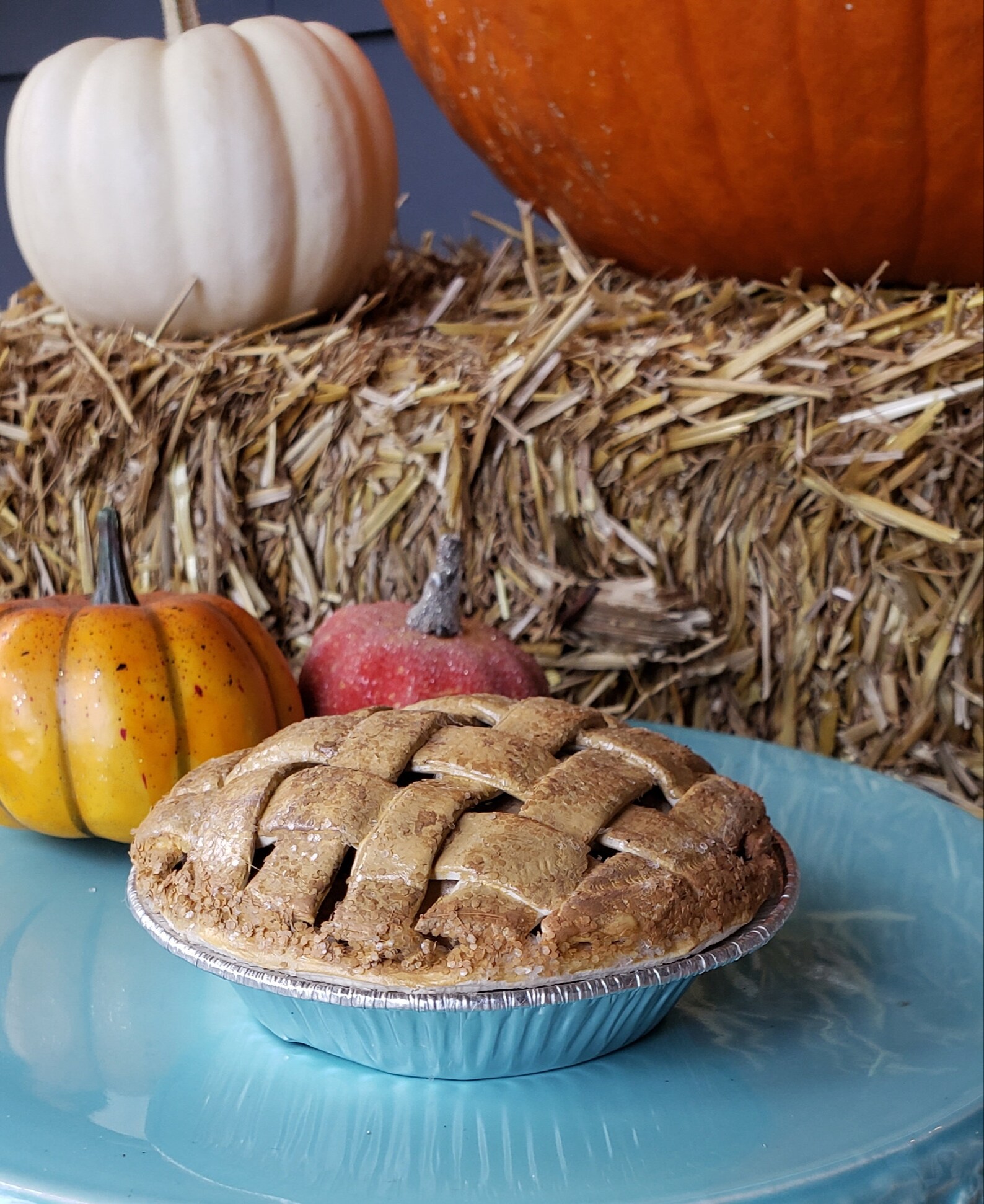 Fake Apple Pie Lattice Crust. Fake Mini Pie. Retro Cookbook - Etsy
