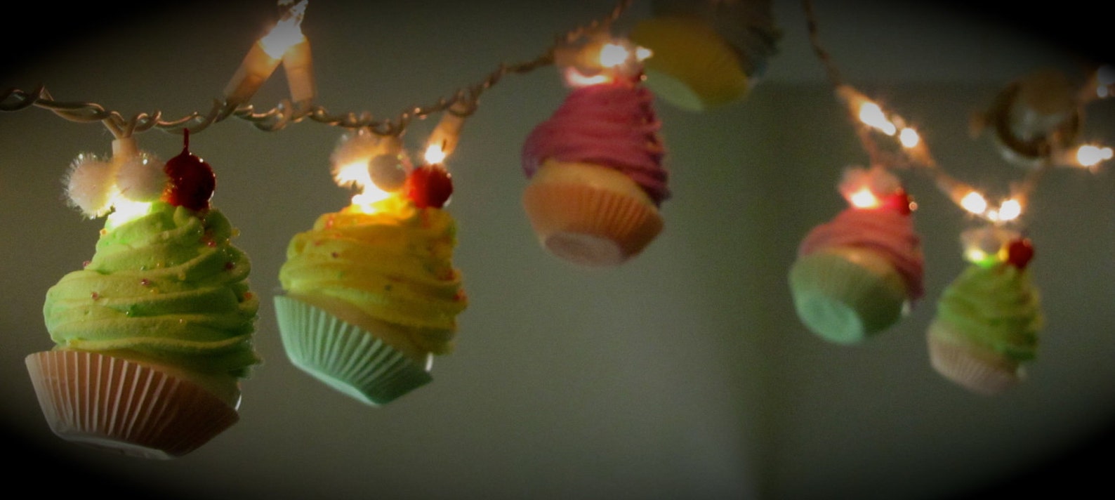 Fake Cupcake marie Antoinette String Lights 12 - Etsy
