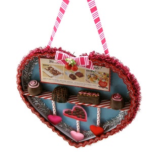 Fake Chocolate Box of Candy Artwork i Heart Chocolate candy. Heart ...