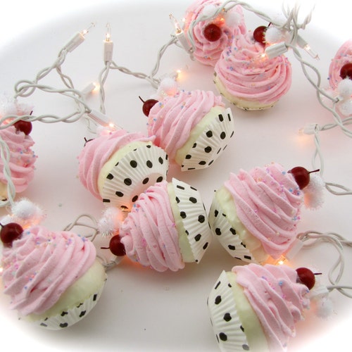 Fake Cupcake marie Antoinette String Lights 12 - Etsy
