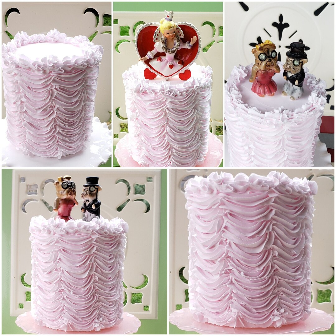 Fake Swag Cake. Curtain Cake Design. Photo Prop. Your Choice Frosting ...