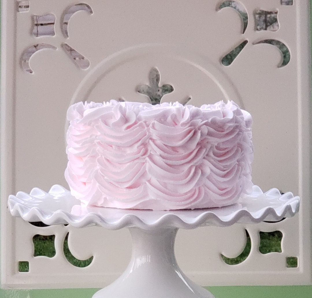 Princess Fake Cake. Pastel Pink. Photo Prop. Fake Cake for Display ...
