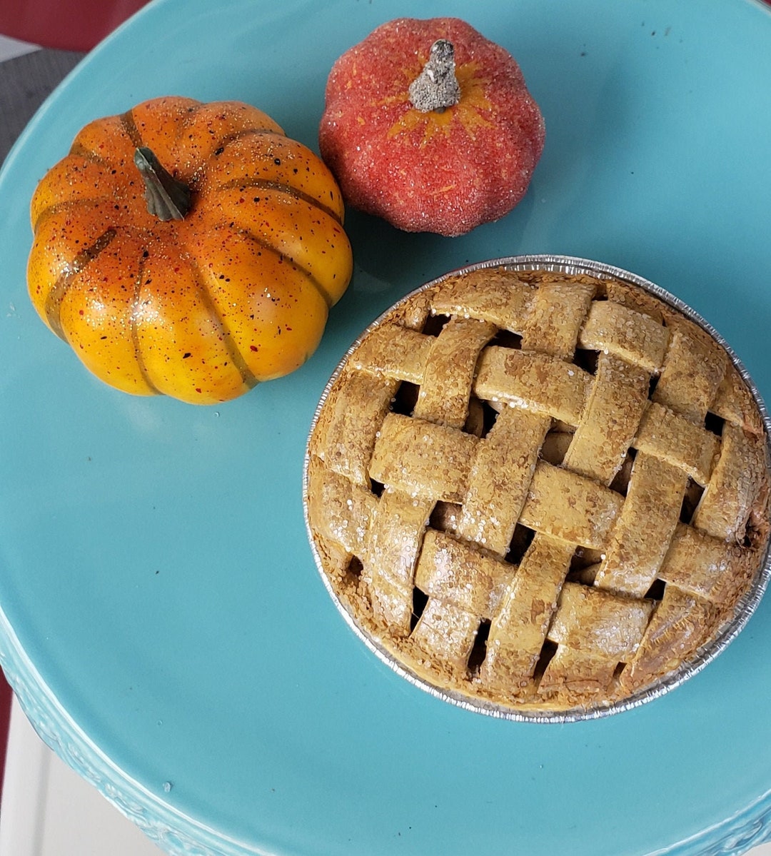 Fake Apple Pie Lattice Crust. Fake Mini Pie. Retro Cookbook Collection ...