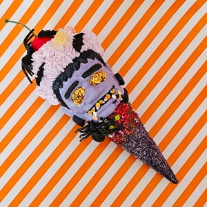 Frankenstein's Monster Ice Cream Cone, 12 Legs Creepy Sweeties ...