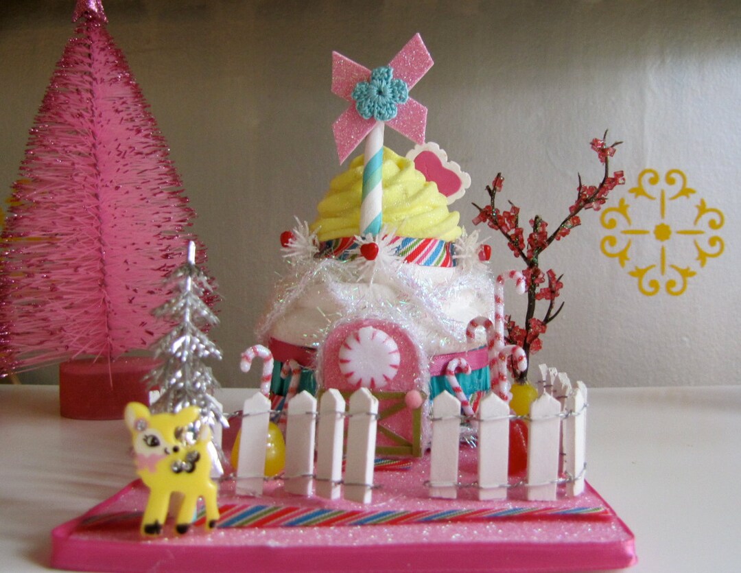 Cupcake Land Collection Sugar Plum Village 2011 Limited Ed. - Etsy