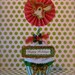 Fake Cupcake Vintage Christmas Card rudolph Cupcake - Etsy