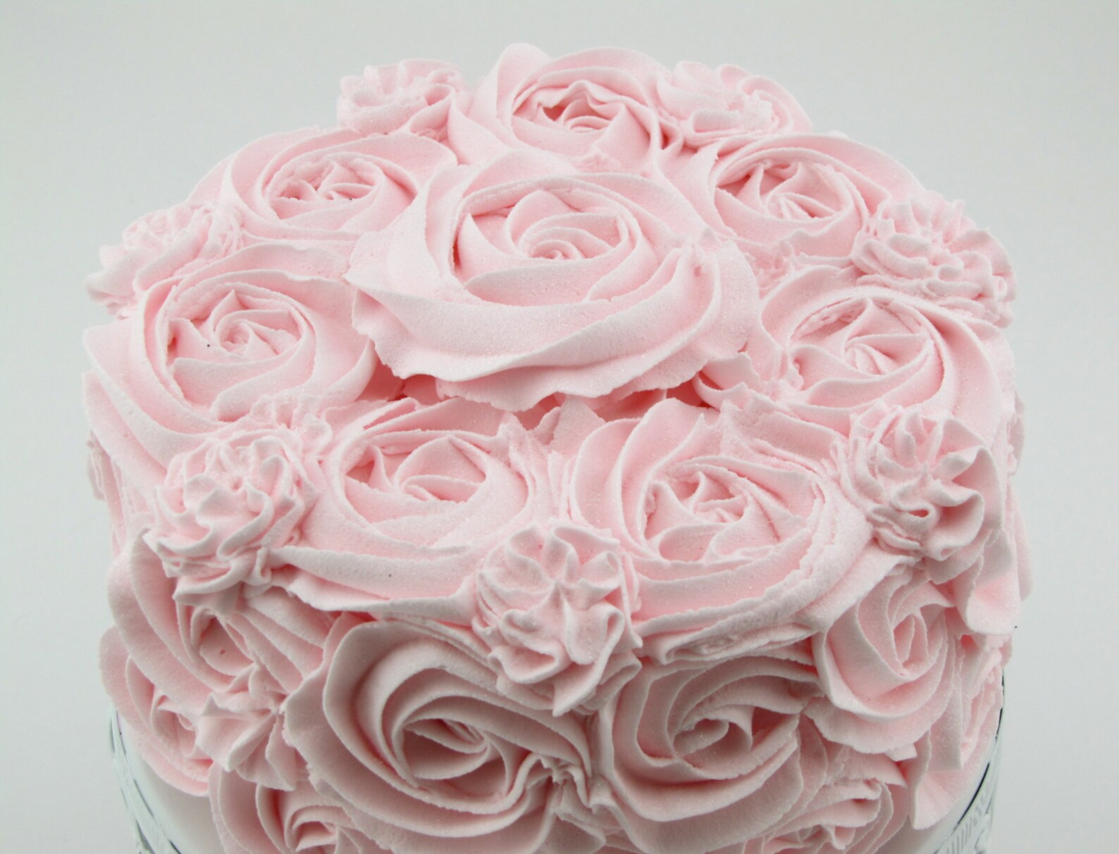 Rosette Fake Cake Pink Frosting Approx. 6.75w X 4h - Etsy