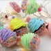 Candy Land Cupcake Lights String of Lights 10 Mini Cupcakes W/candy Fab ...