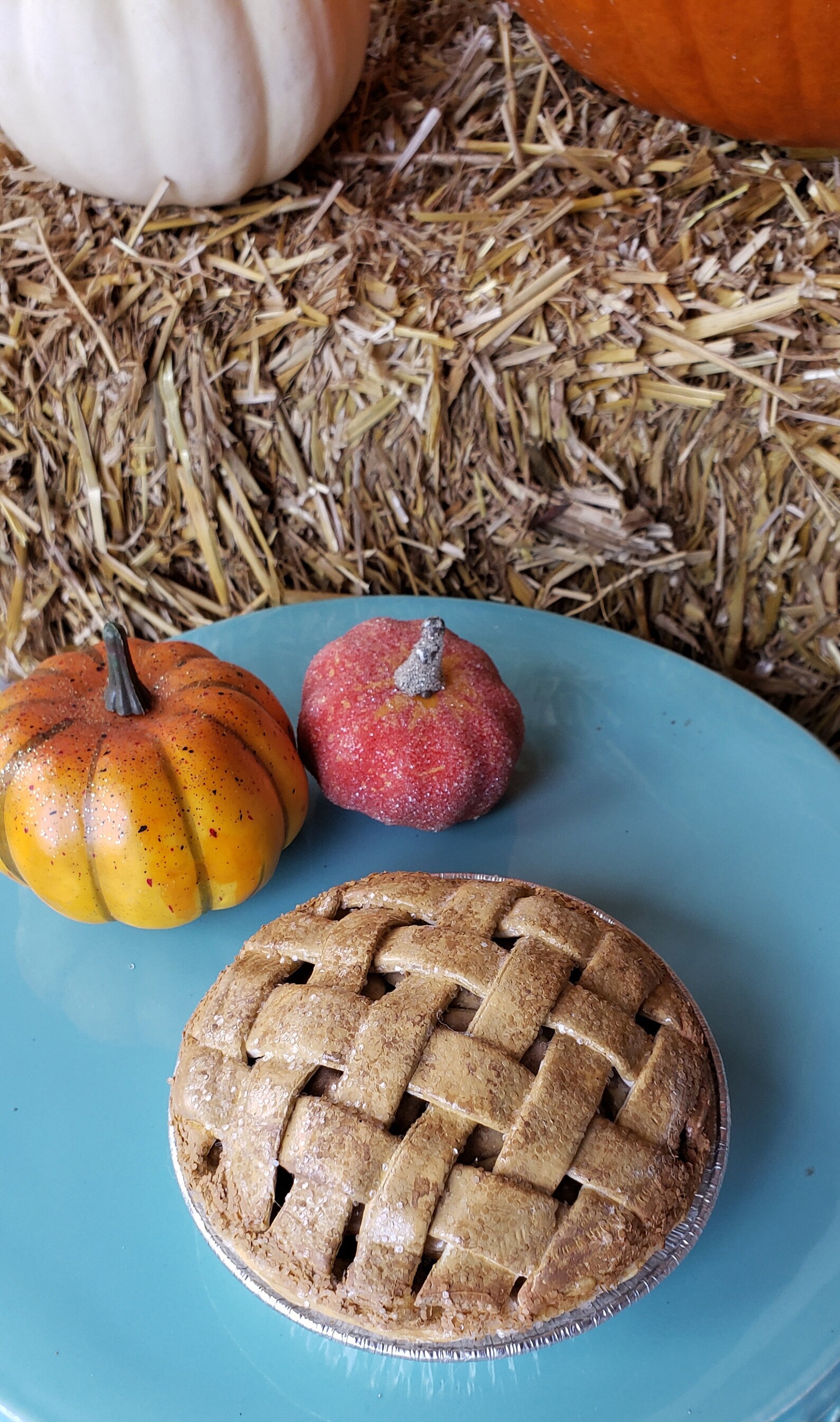 Fake Apple Pie Lattice Crust. Fake Mini Pie. Retro Cookbook - Etsy