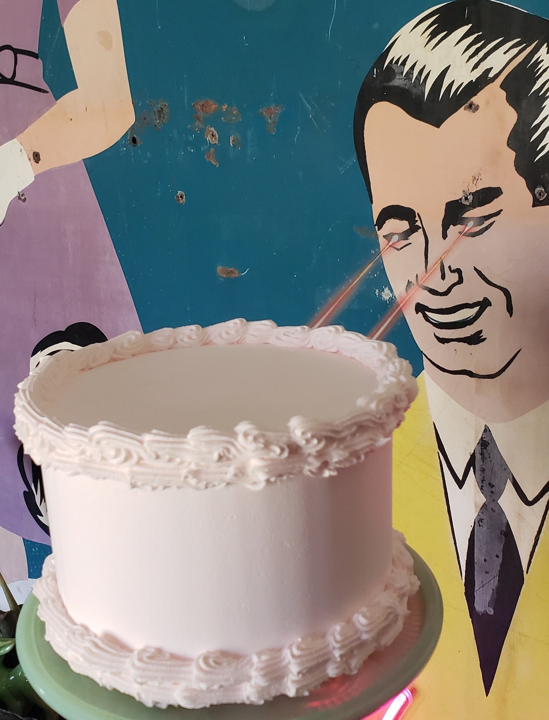 Fake Cake Photo Prop. Single Layer Cake. Birthday Photo Prop. You ...