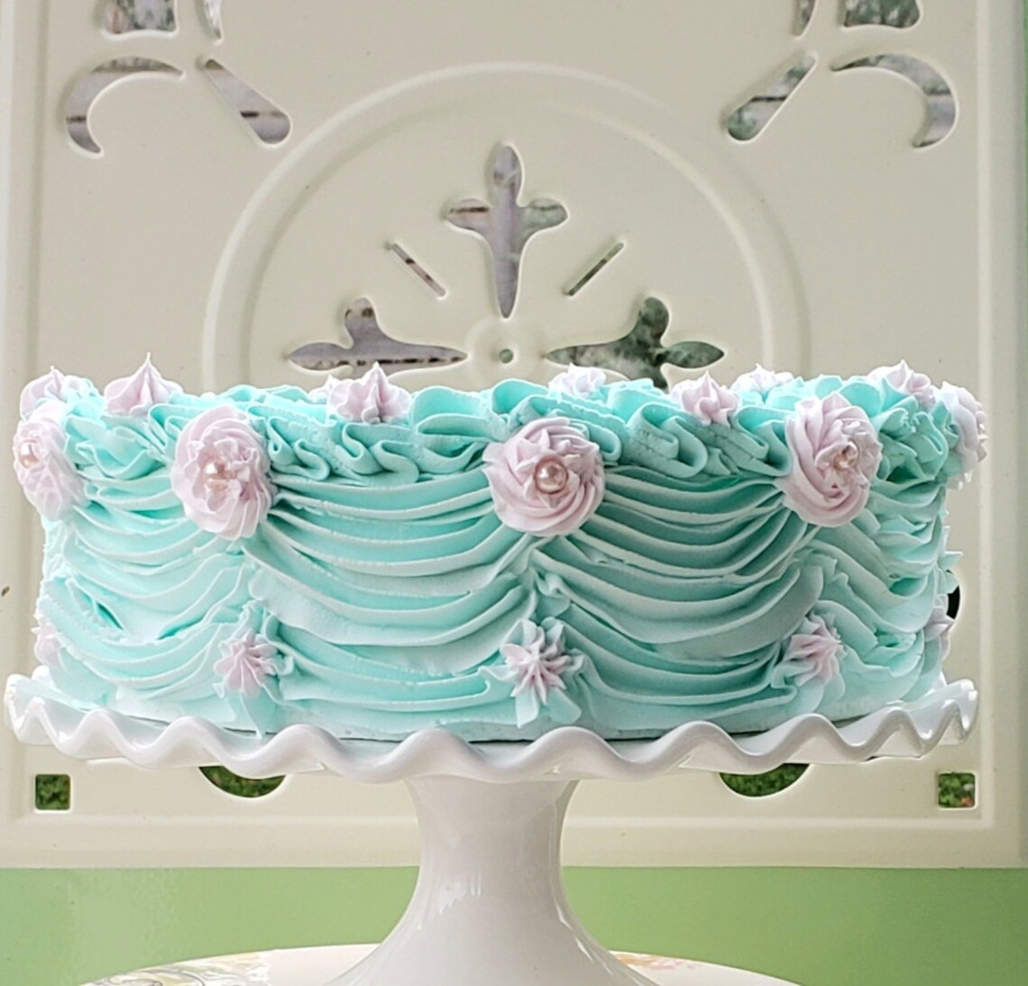 Fake Swag Cake. Curtain Cake Design. Photo Prop. Your Choice - Etsy