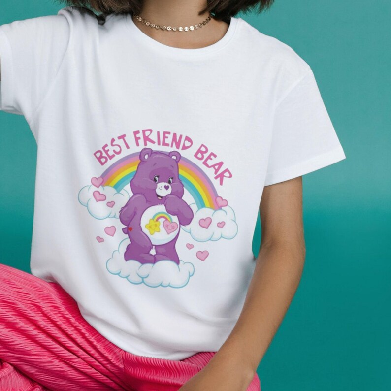 Care Bears Png Svg, Best Friend Bear Png, Born to Care Svg, Born to ...