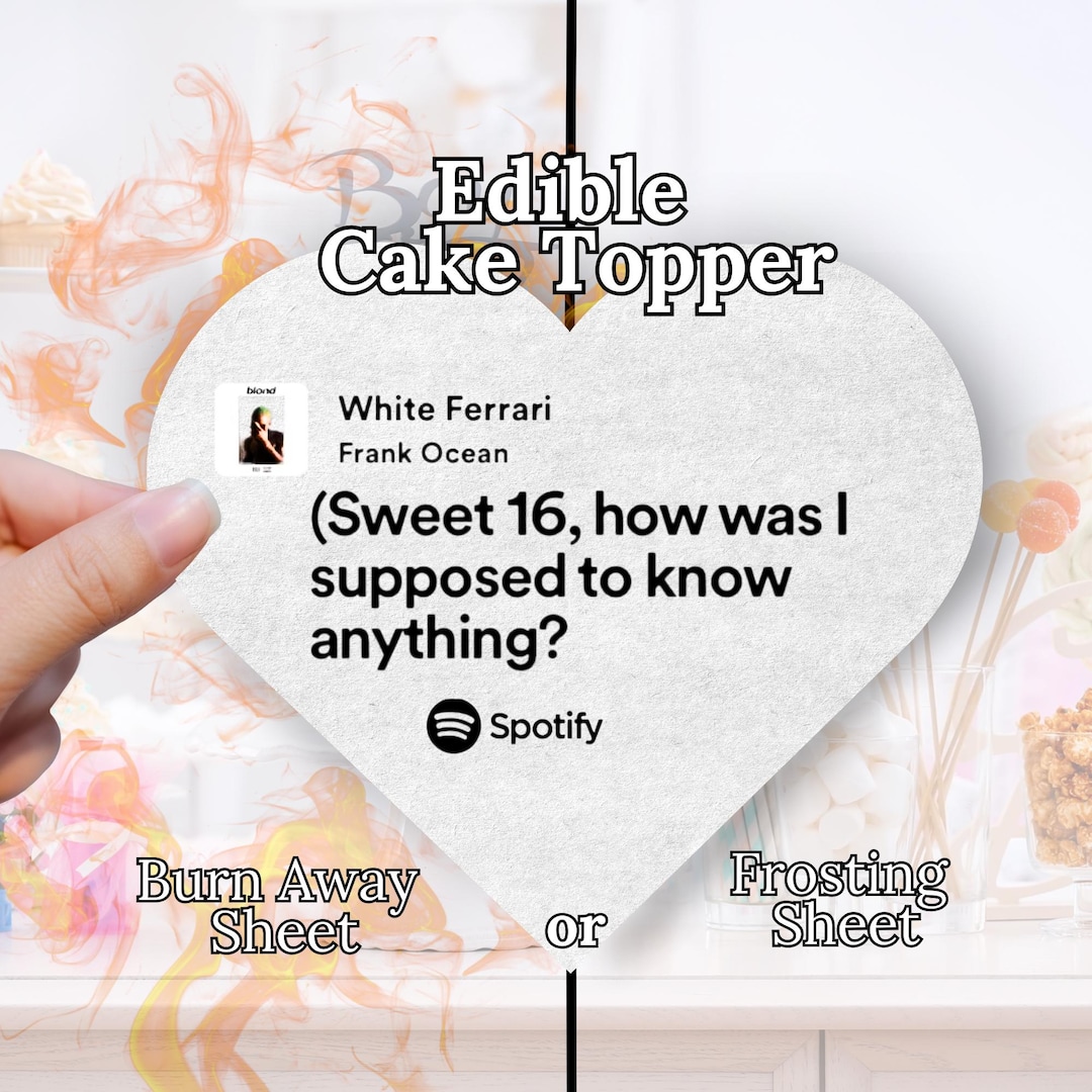 Sweet 16 How Was I Supposed to Know Anything | BURN AWAY or ICING ...